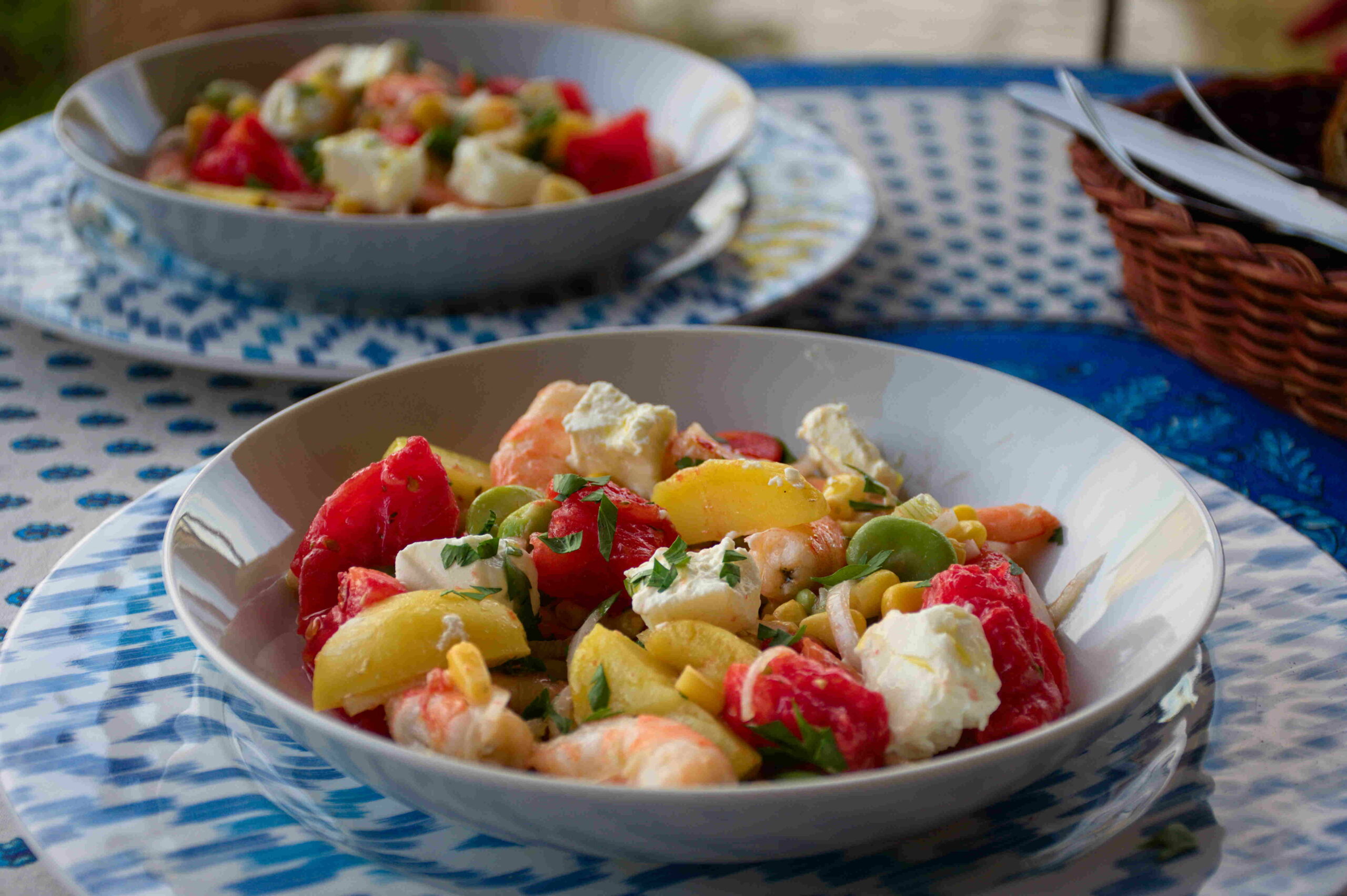 Solterito de crevettes - Ma Cuillère Hispanique